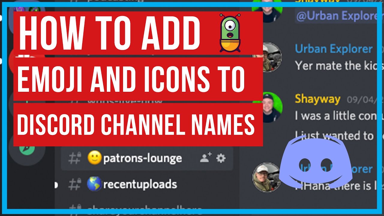 How To Add Emojis Or Icons To Your Discord Channel Name Think Tutorial